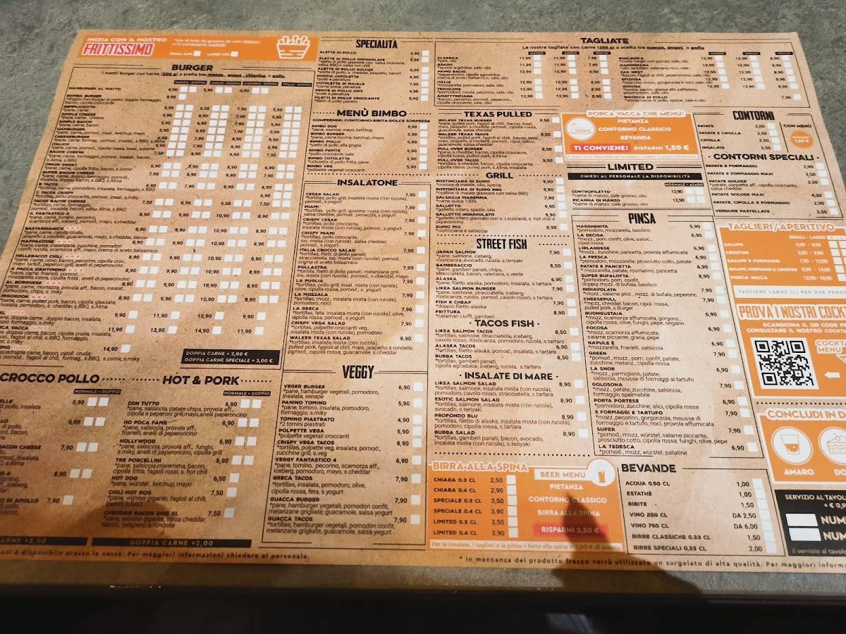 Menu da Regina Marghè - Pizzeria Napoletana, Calenzano