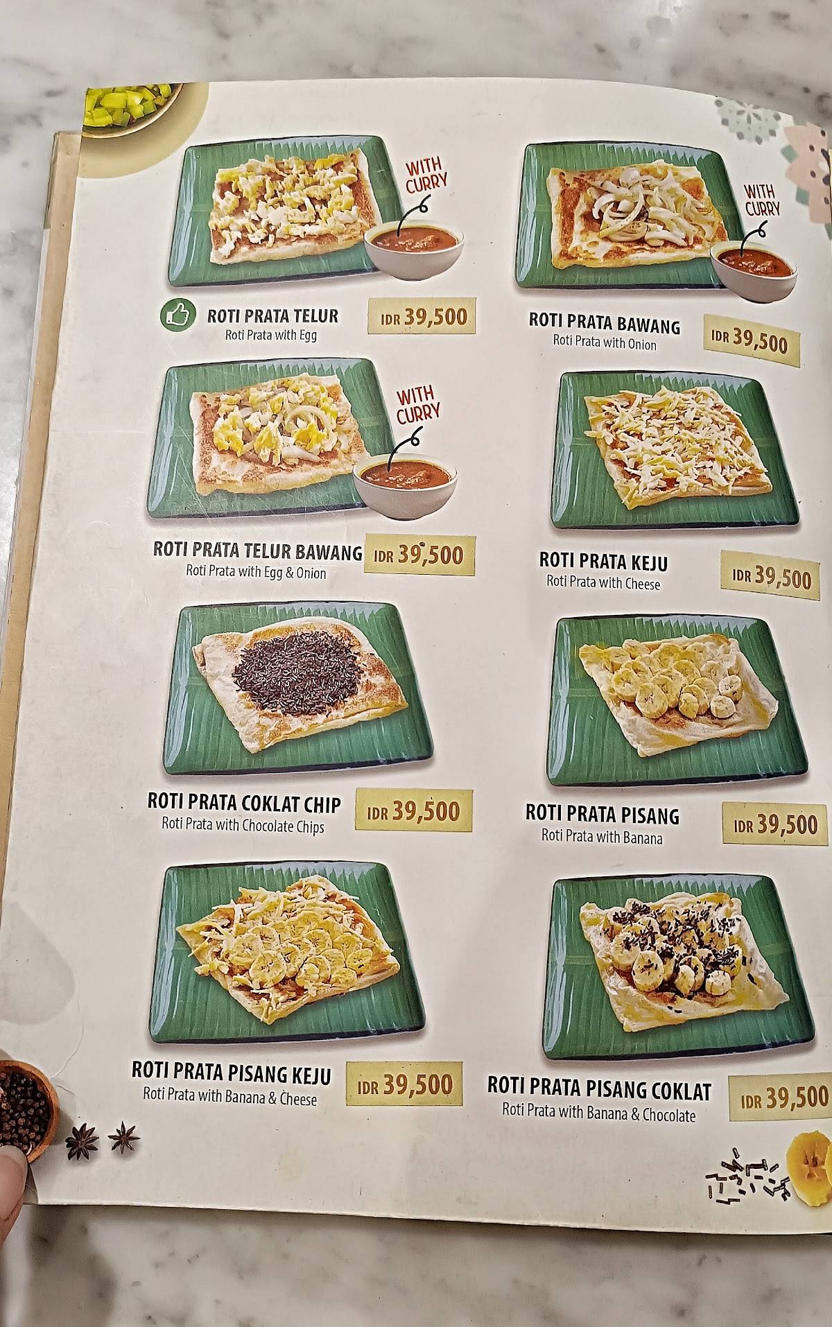Carta de Ah Mei Cafe, Kebun Jeruk, West Jakarta