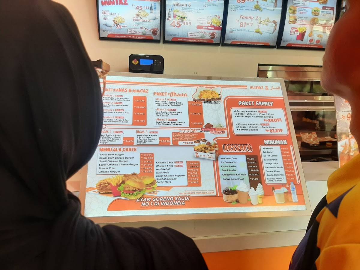 Menu at Almaz Fried Chicken - Batam Centre restaurant, Batam