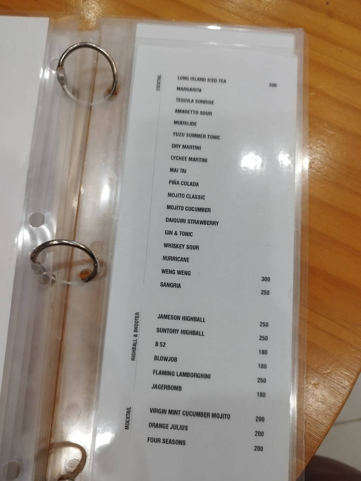 Menu at Cafe Roo Malate - Premium Rooftop Cafe, Manila