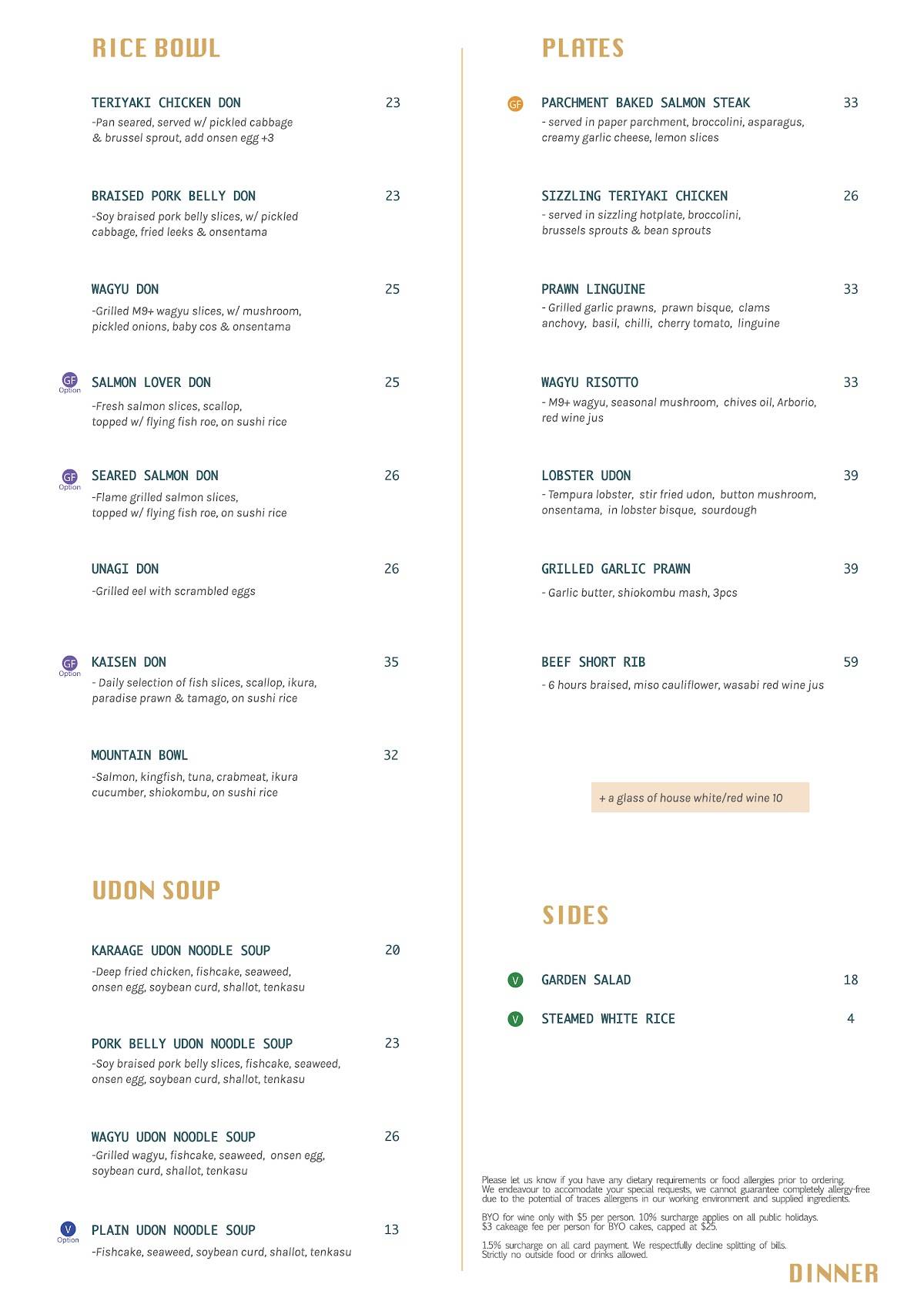 Menu at DOKI DOKI Chatswood restaurant, Chatswood