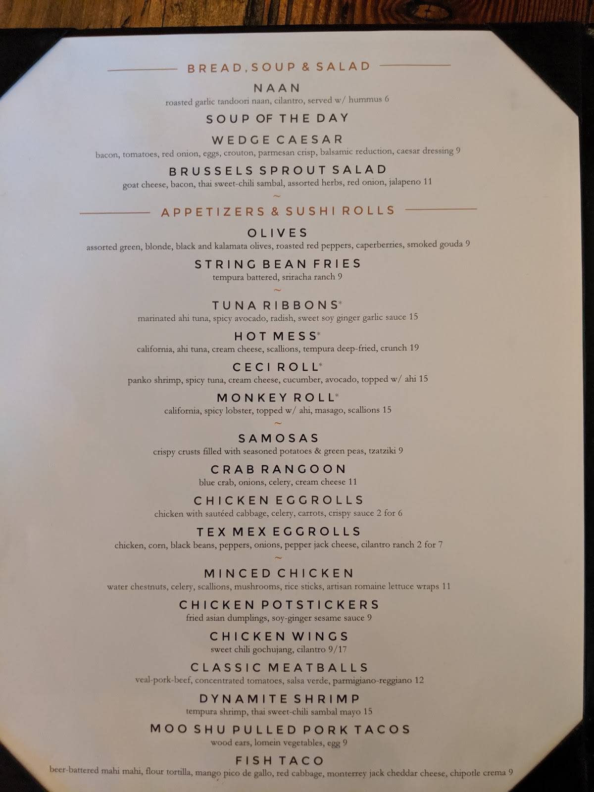 Menu at Dan Lew Exchange / DLX pub & bar, Mansfield