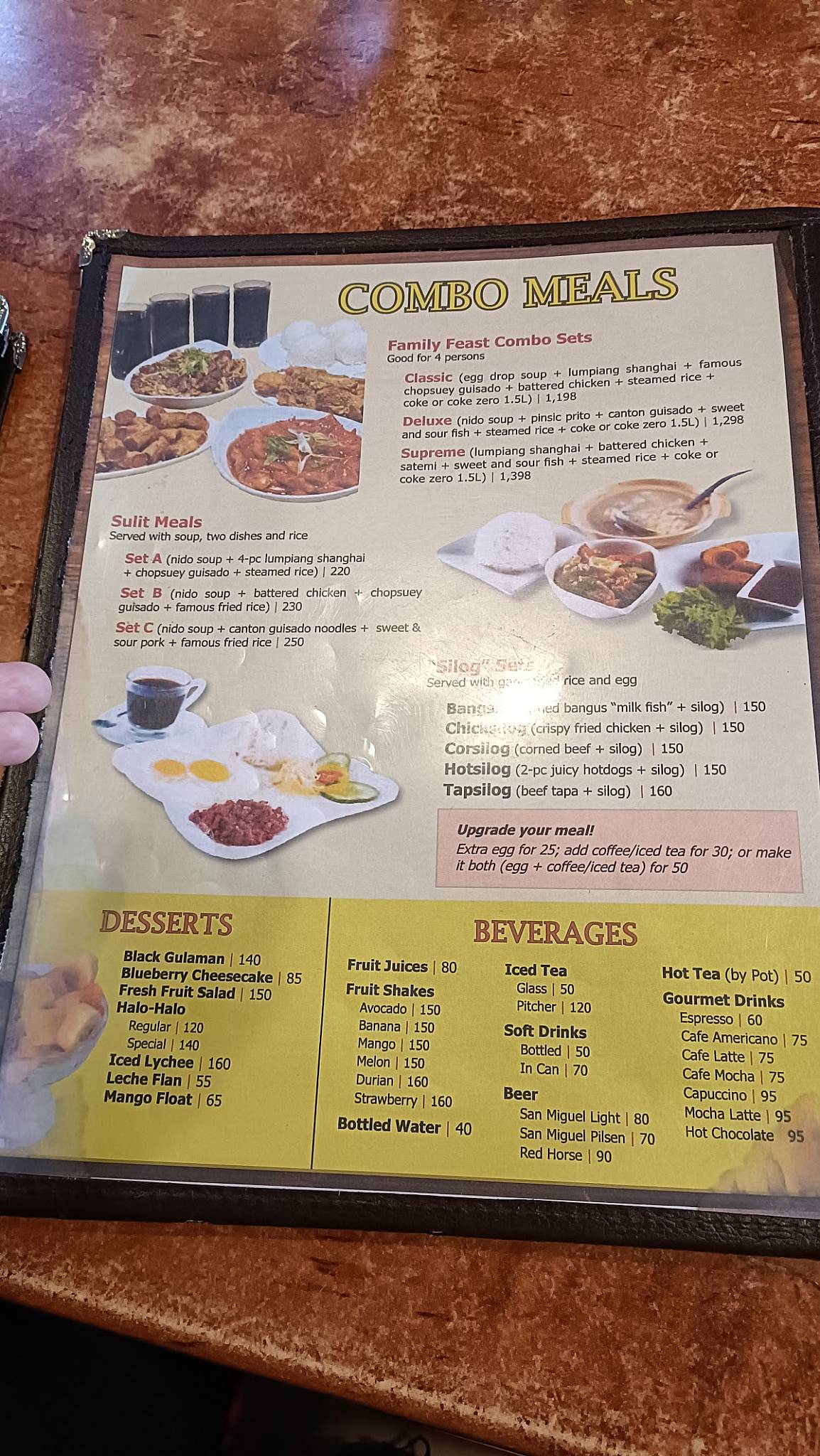 Menu at Davao Famous Restaurant - Magsaysay Branch, Davao City