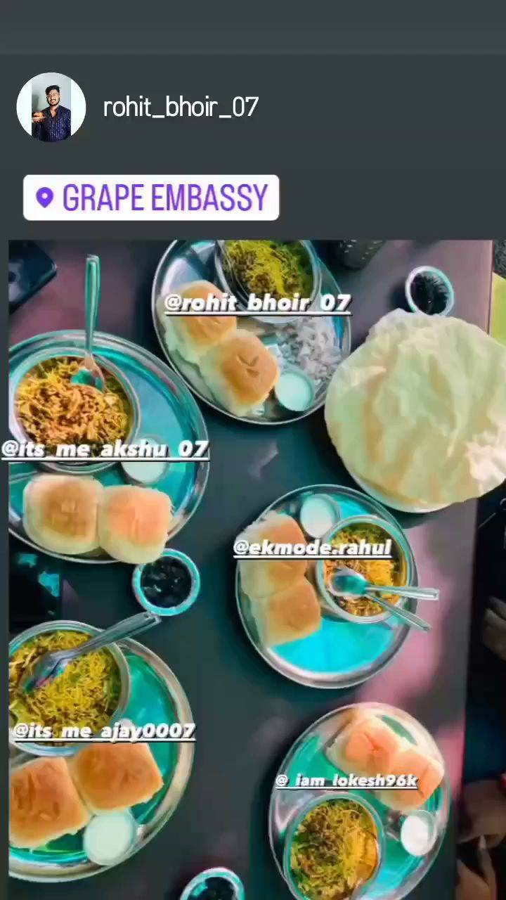Menu at GRAPE EMBASSY & ZATKA MISAL, Nashik