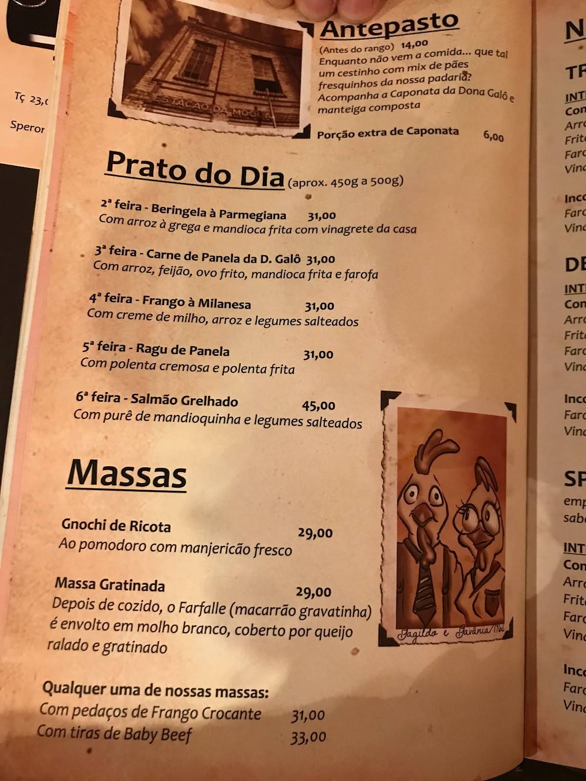 Menu em Galeteria Dona Galô restaurante, São Paulo
