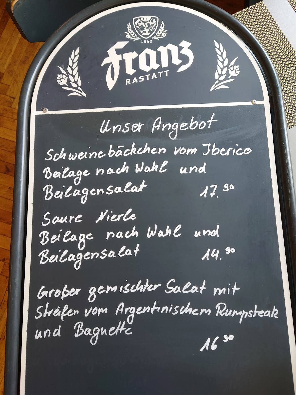 Speisekarte von Restaurant Lamm Durmersheim, Rheinstetten