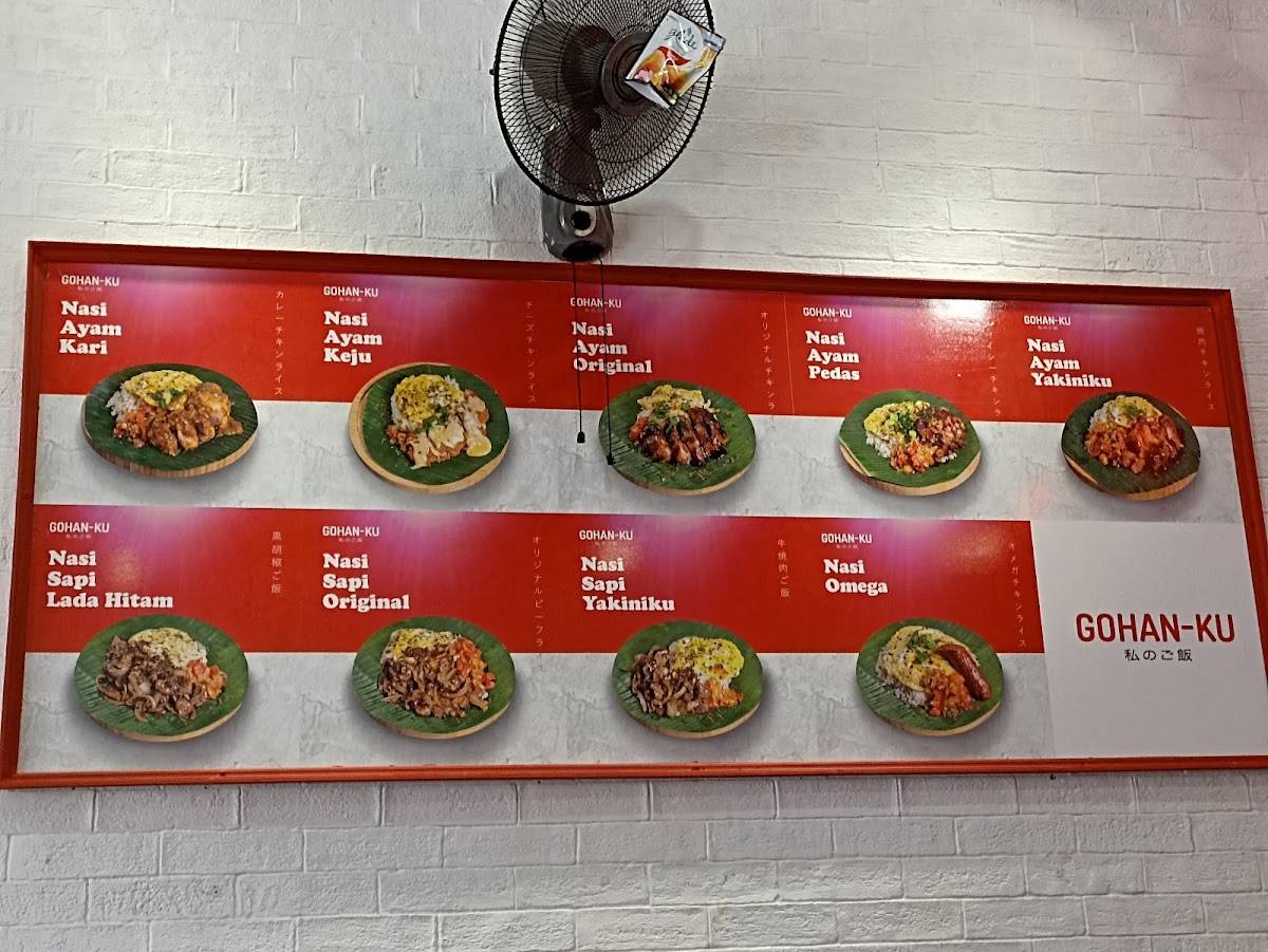 Menu at Gohan Ku Gading Serpong restaurant, Cihuni