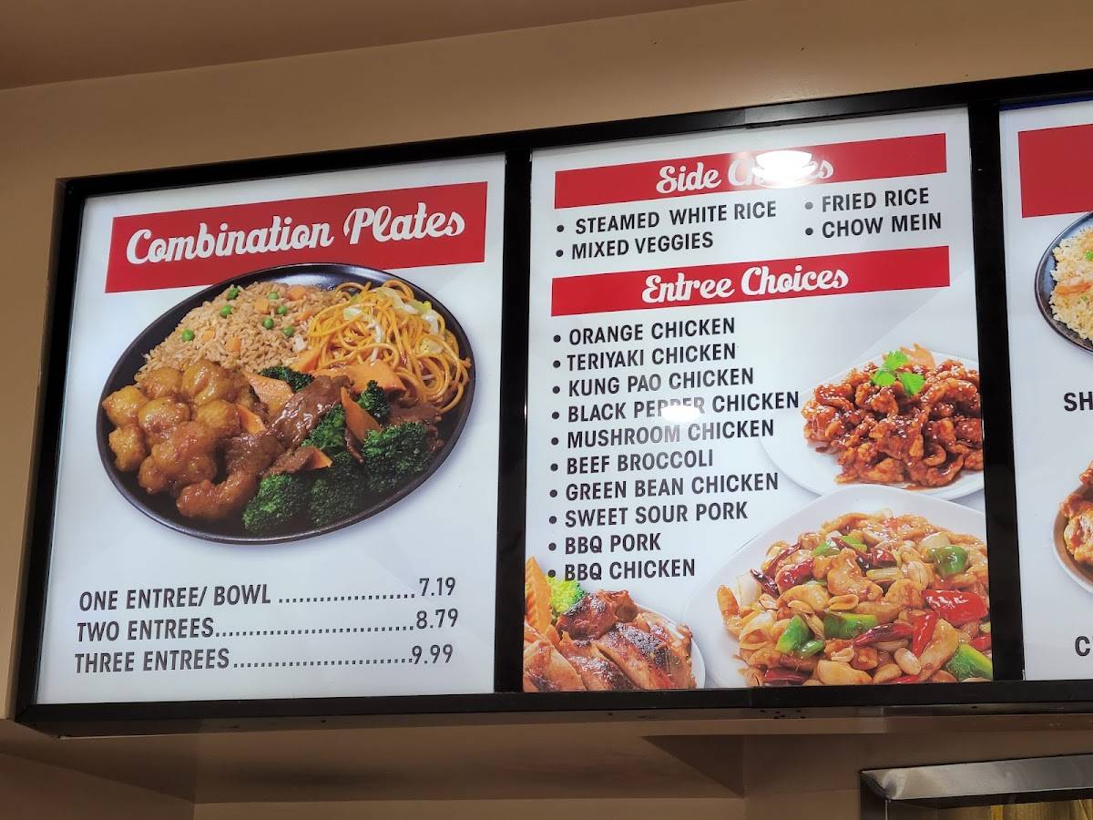 Menu at Golden Chopstix restaurant, Apple Valley, Bear Valley Rd