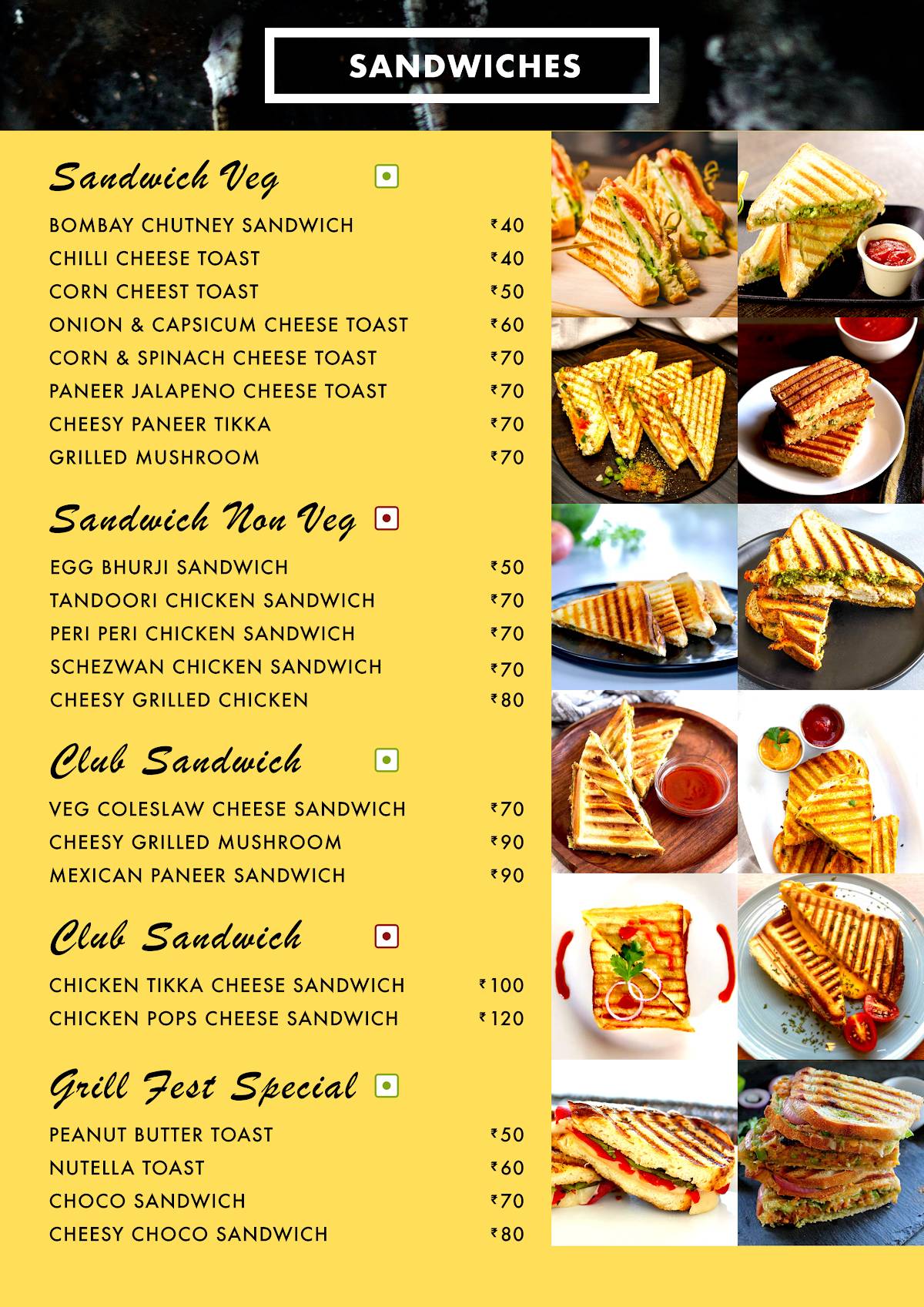 Menu at Grill Fest, Chennai, New No-11