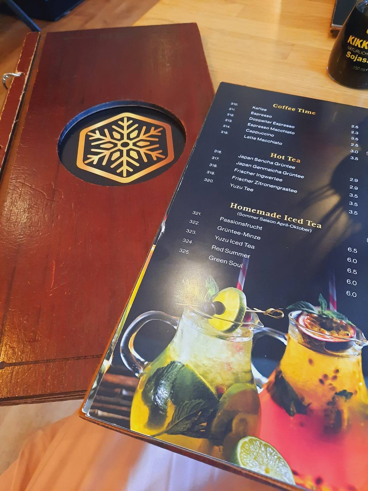 Menu at Hanayuki Sushi Restaurant, Brunswick