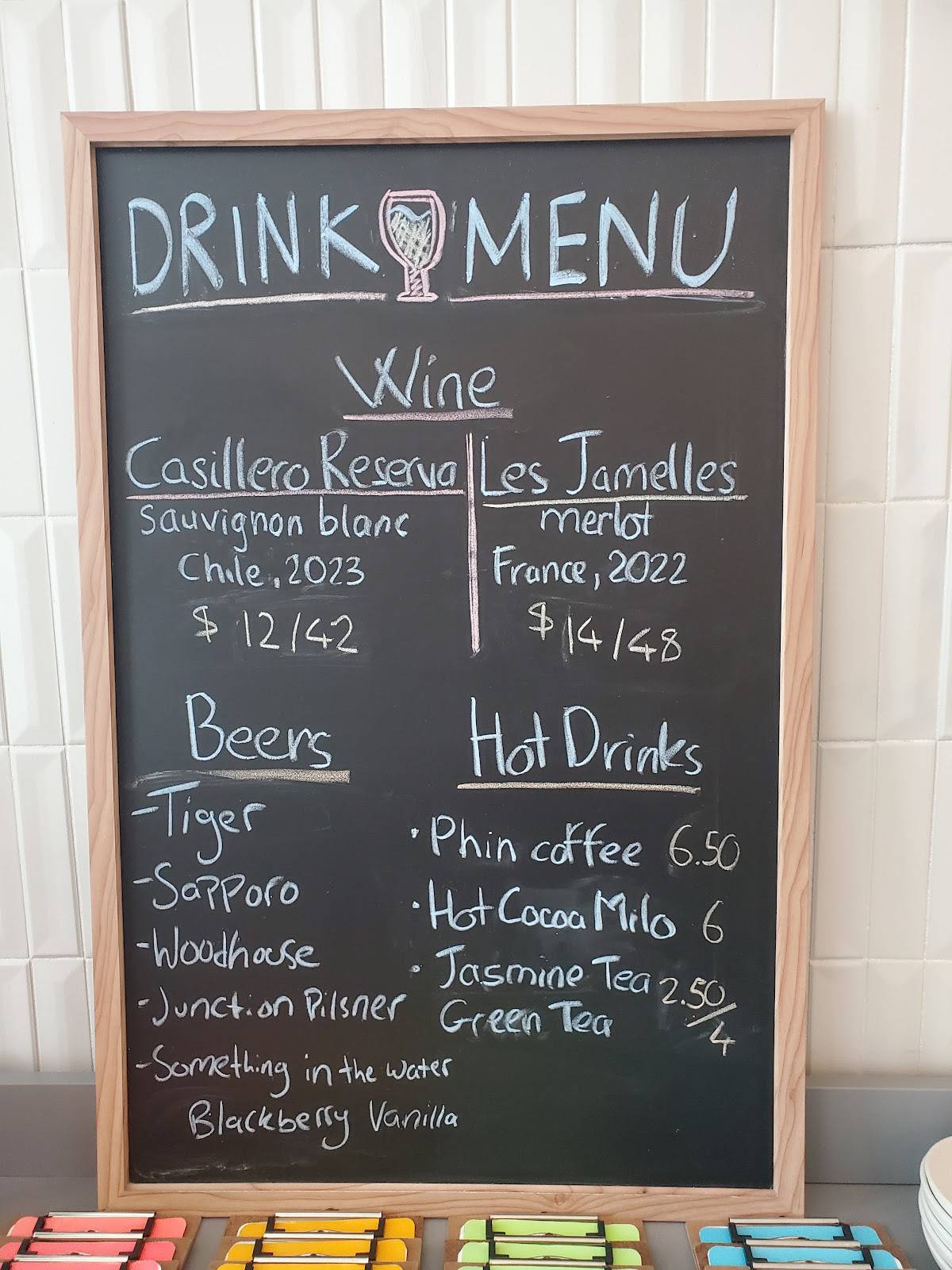 Menu at Hem Social - Vietnamese Restaurant, Toronto