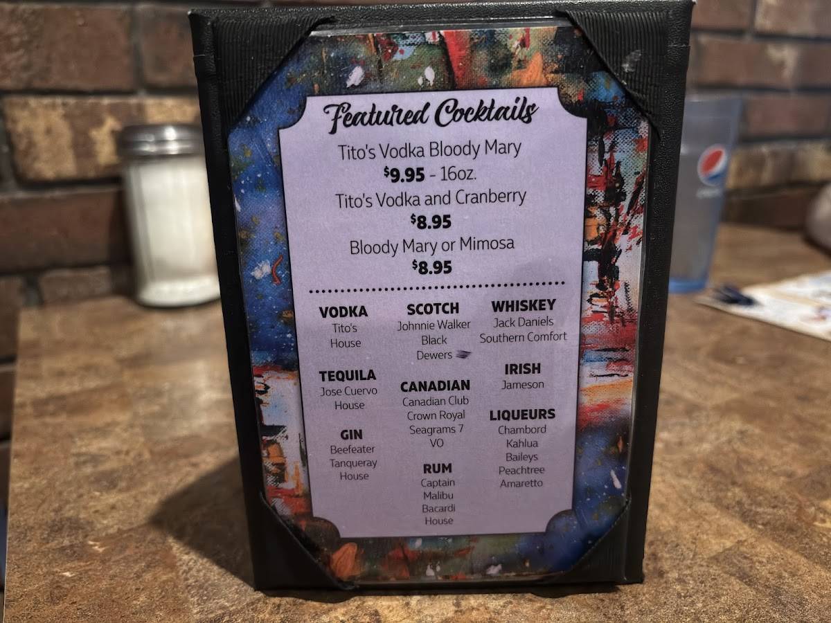 Menu at Hometown Kitchen restaurant, Somers