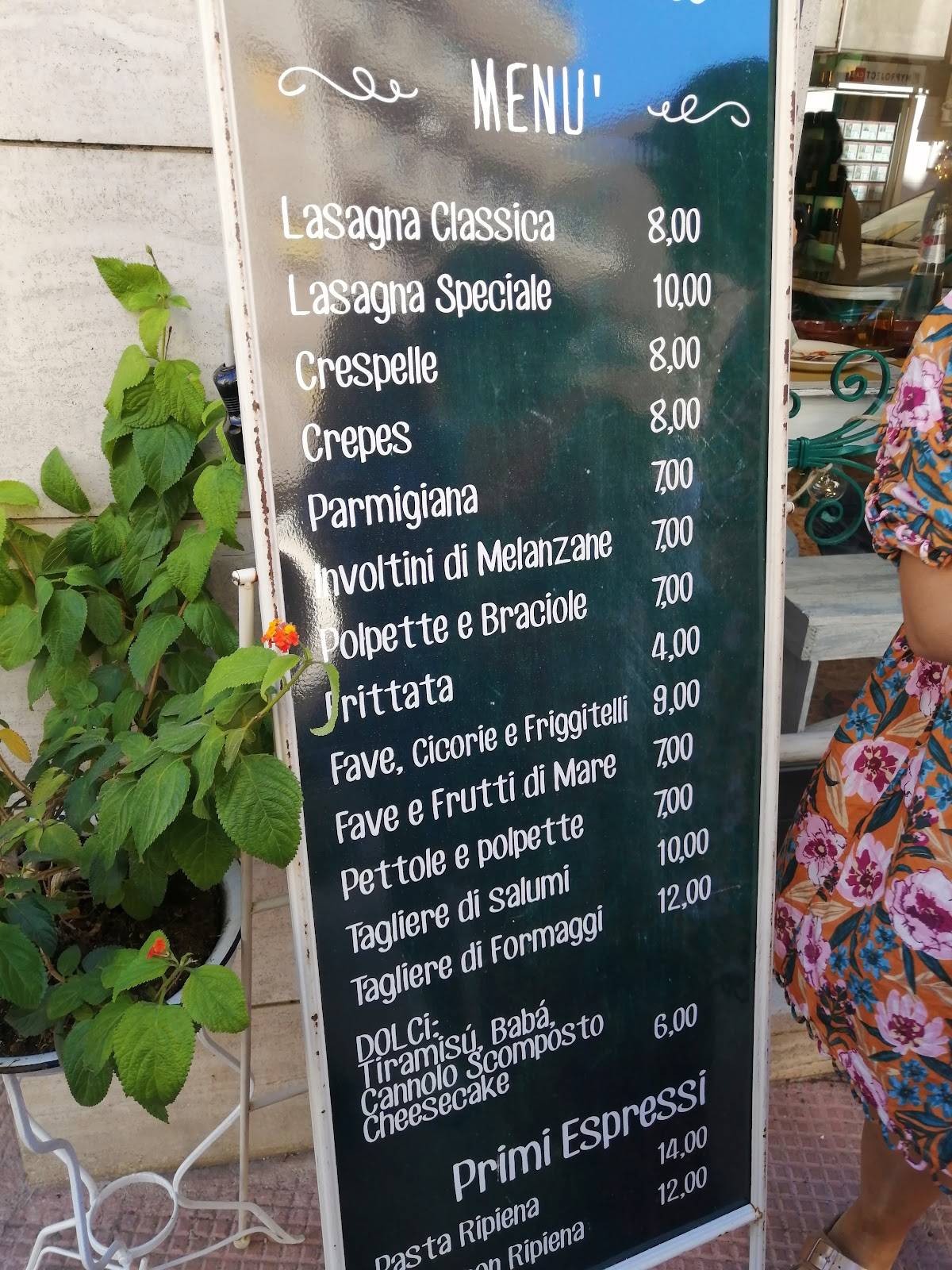Menu da La Pasteria - pasta fresca e prelibatezze ristorante, Martina ...