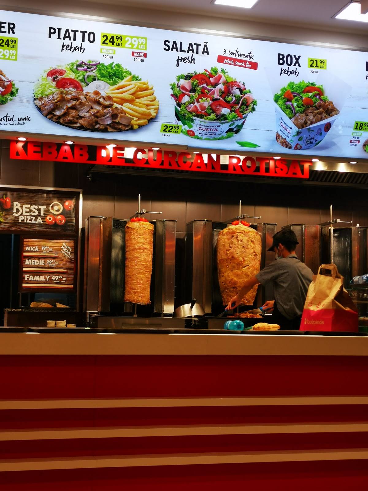 Menu au Mesopotamia, Bucarest, Value Centre