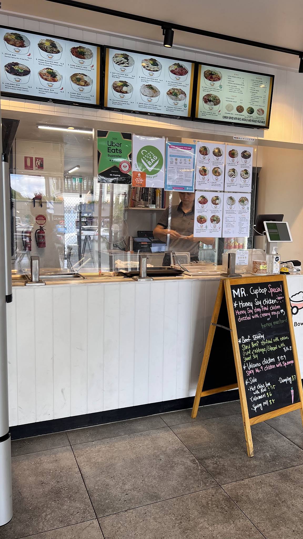 Menu at Mr.Cupbop restaurant, Meadowbrook