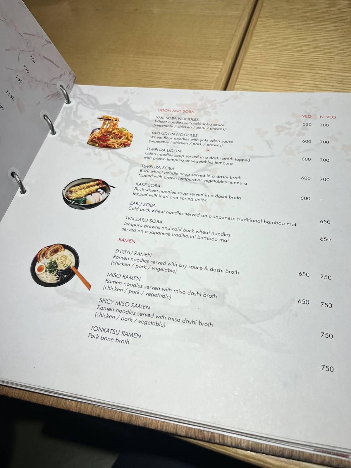 Menu at Origami Japanese & Korean Restaurant - BKC, Mumbai