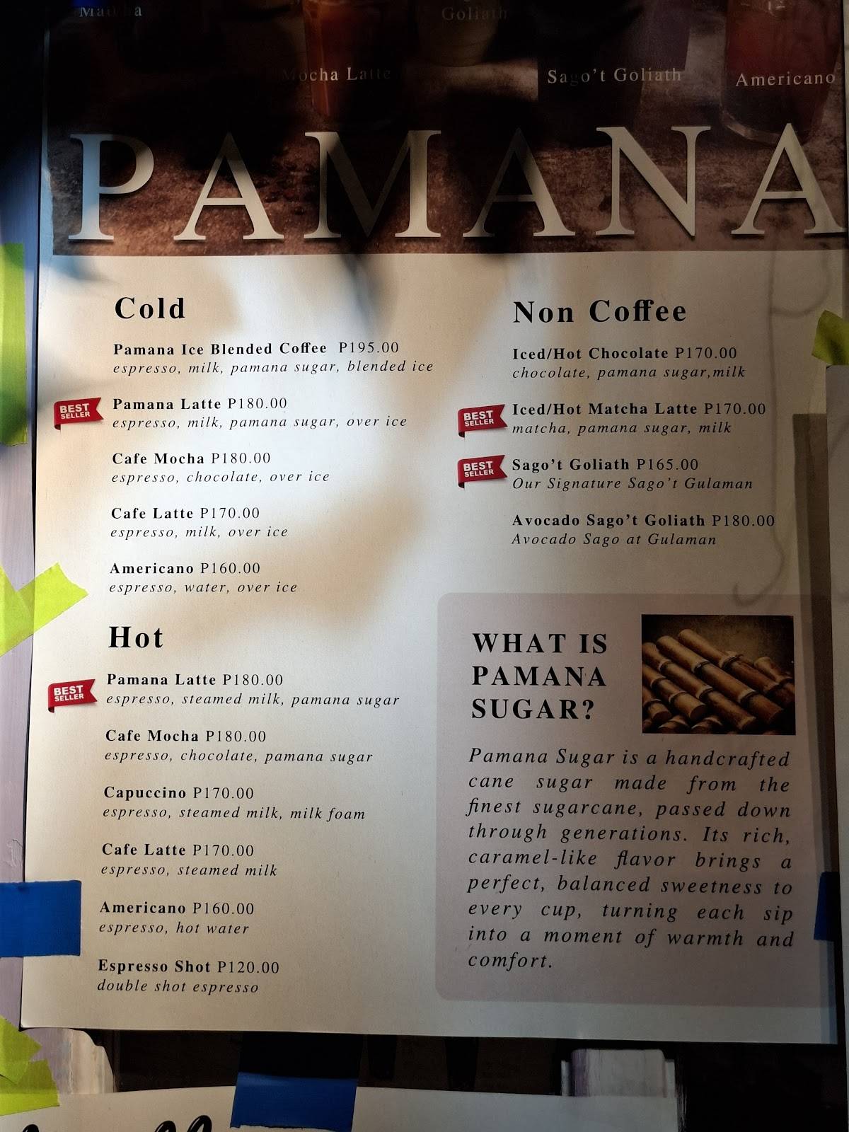Menu at Humble Beginnings Cafe, Quezon City
