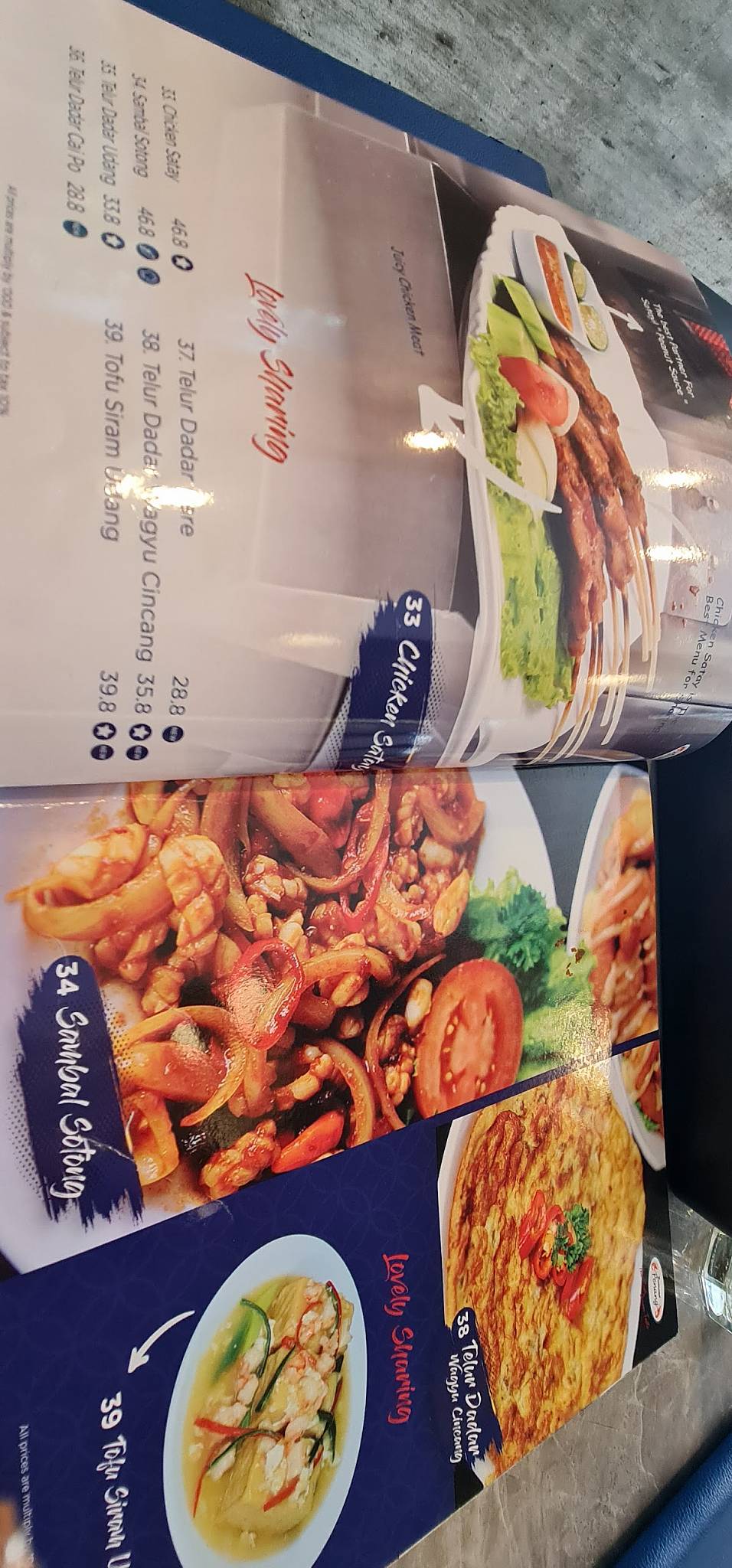 Menu at Restaurant Penang Sorrento Junction, Curug Sangereng