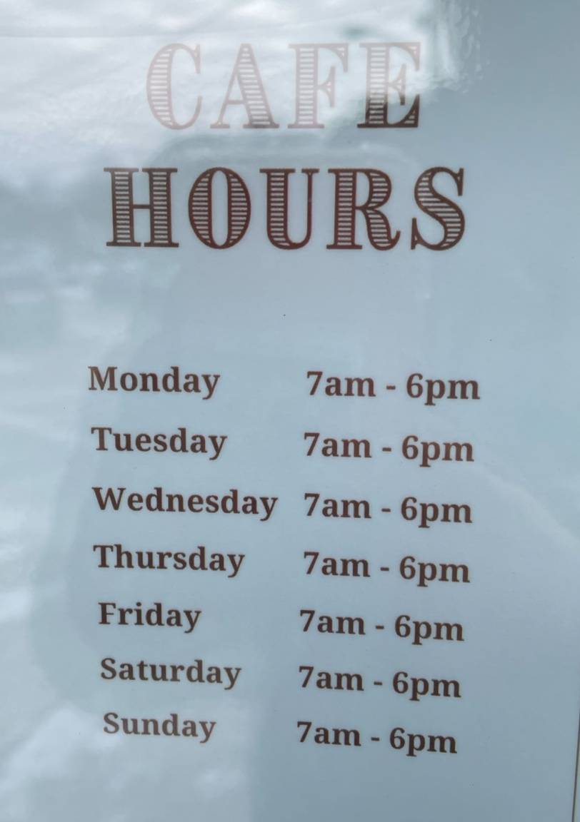 Menu at Rising Star Coffee Roasters restaurant, Cleveland Heights, Lee Rd