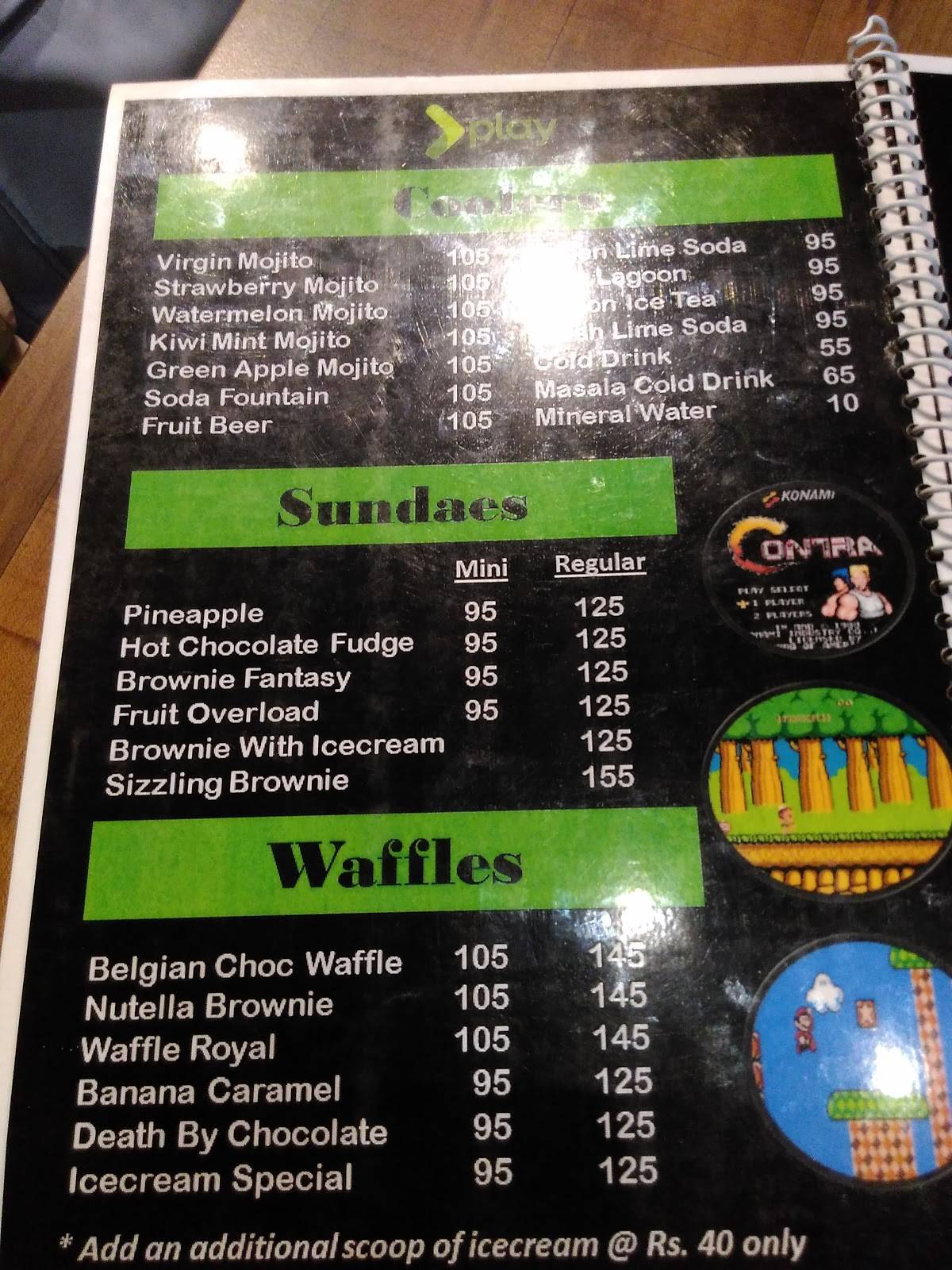 Menu at Score The Restro & Cafe, Allahabad