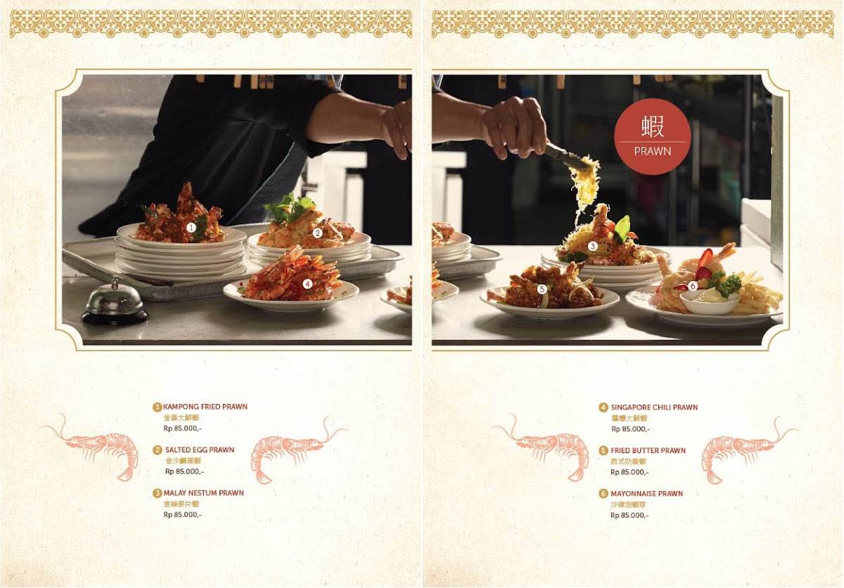 Menu at Seroeni - Plaza Senayan restaurant, Central Jakarta, Plaza Senayan