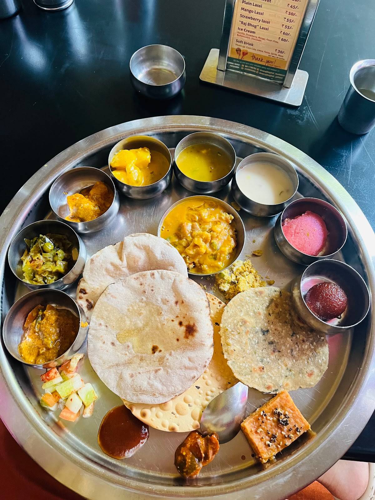 Menu at Shree Rajbhog Thali, Mumbai Naka Best thali restaurant in ...