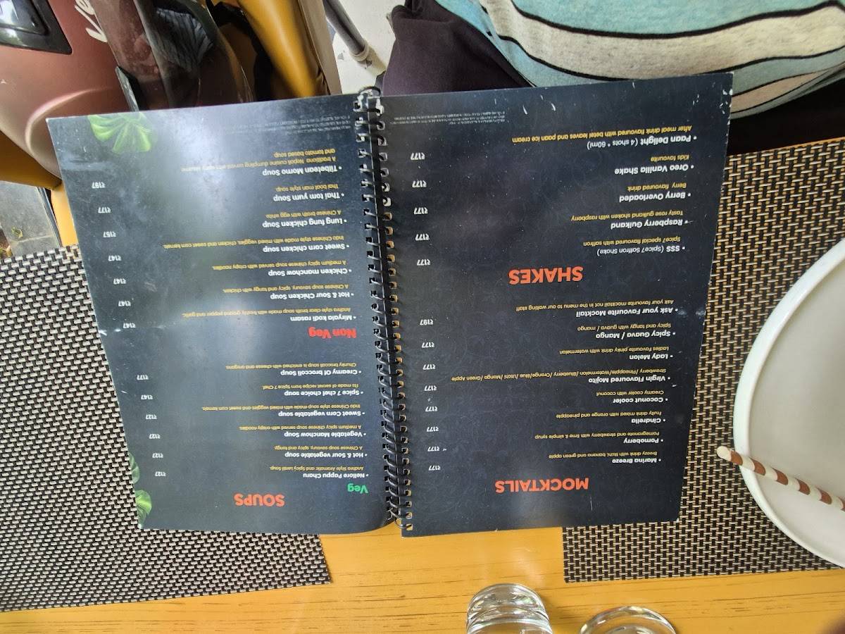Menu at Spice 7 Restaurant, Salem