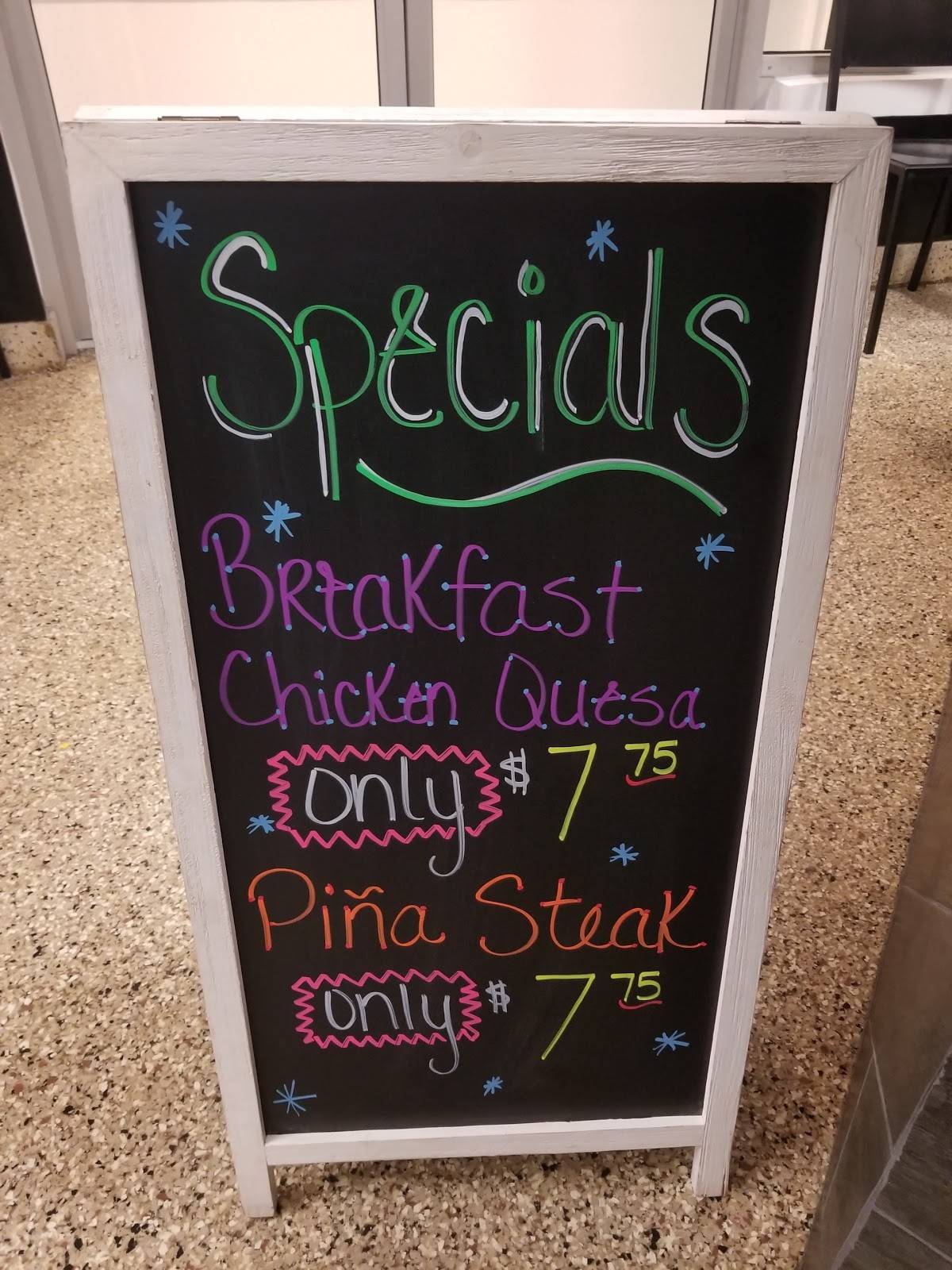 Menu at Sur 81 restaurant, Marion, VA-16