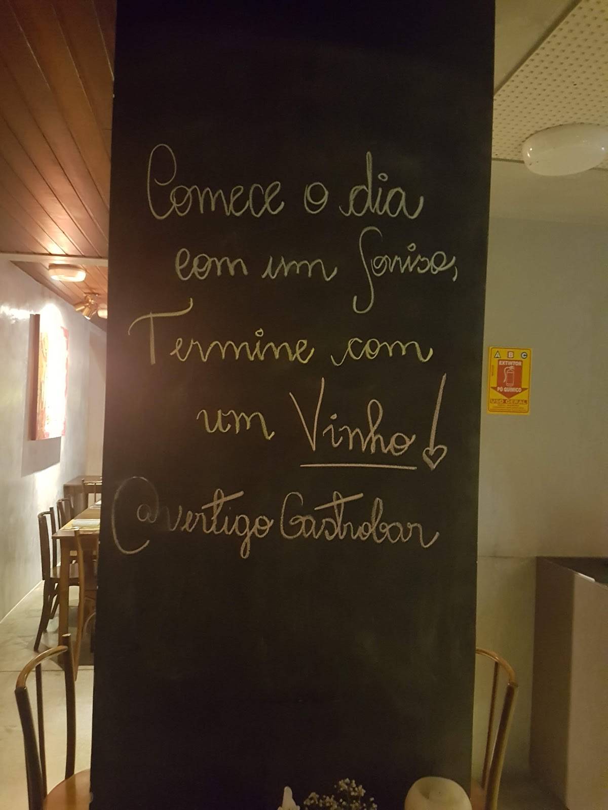 Menu em Vertigo Restaurante, Teresina