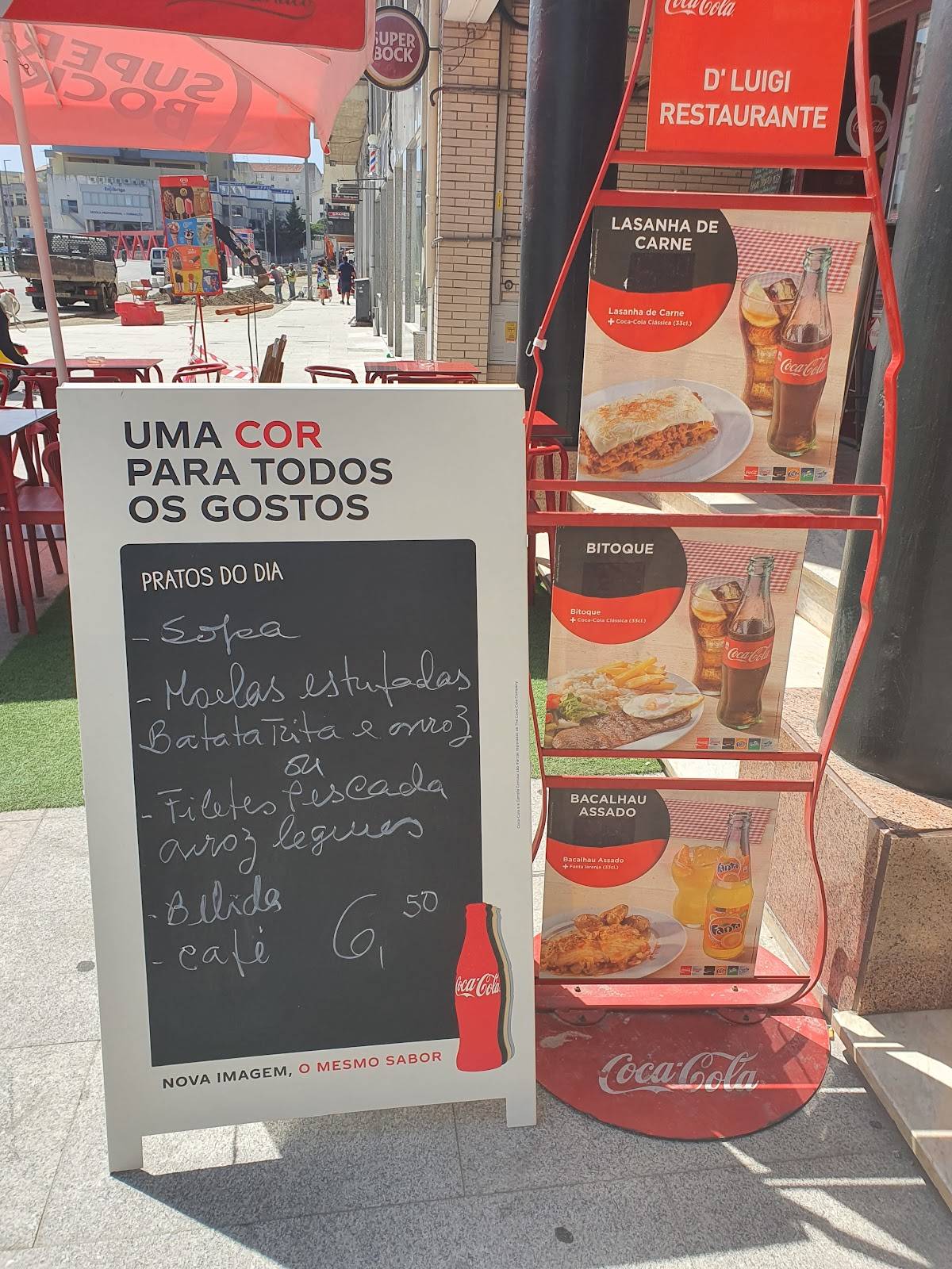 Menu at Restaurante Don Luigi, Bragança