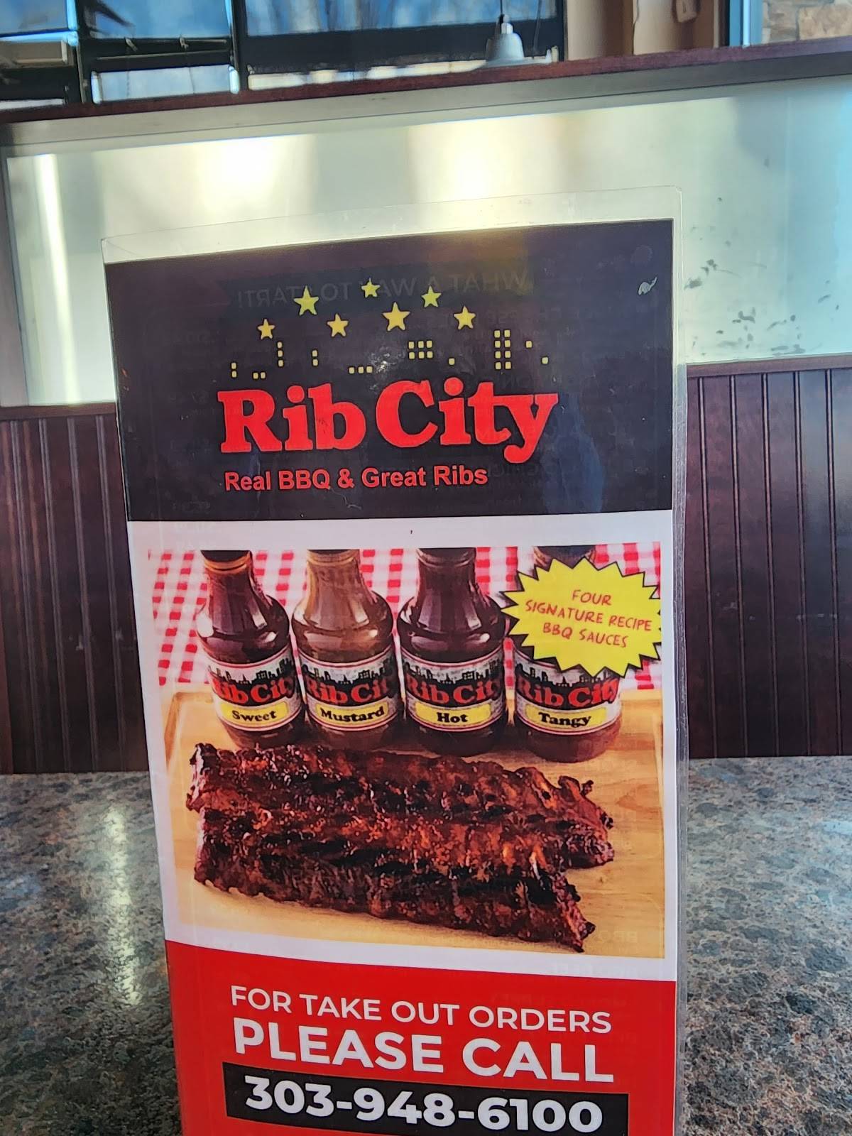 Menu at Rib City Littleton BBQ, Littleton, S Kipling Pkwy #110