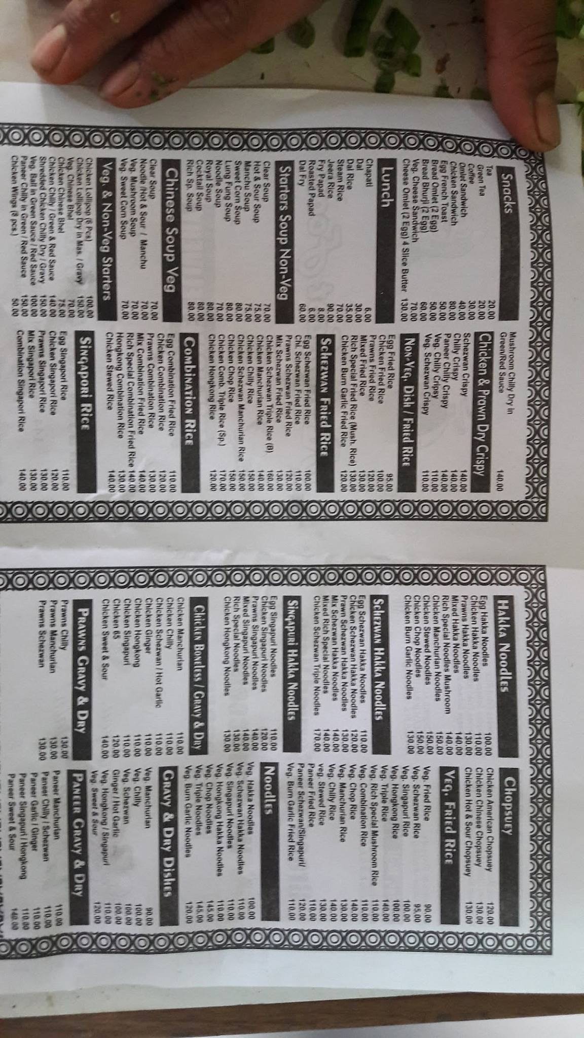 Menu at Rich fast food, Mumbai, Shop No. 2 & 3