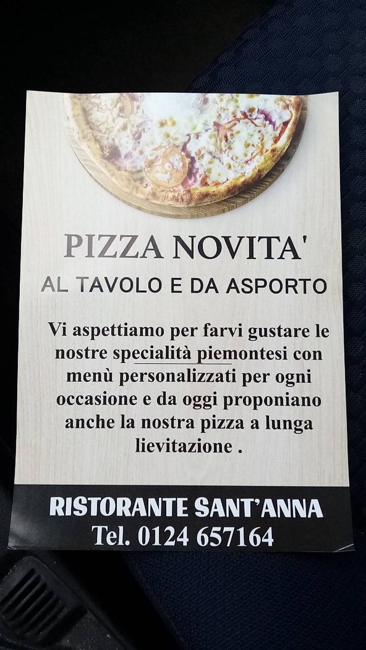 Menu da Ristorante Sant'Anna, Sant'Anna di Campore, Località Sant'Anna ...