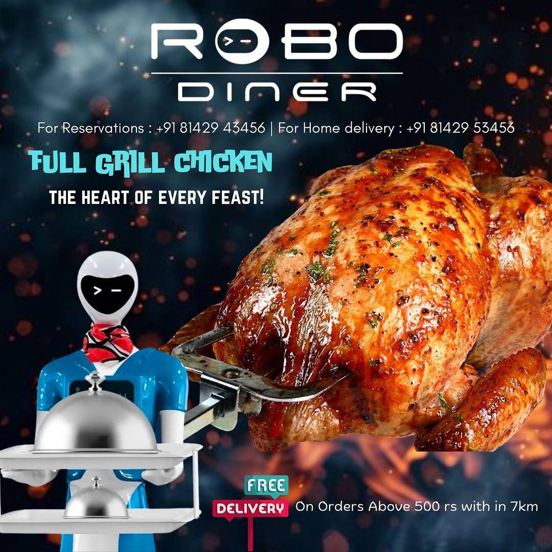 Menu at Robo Diner Best Restaurant in Tirupati, Tirupati