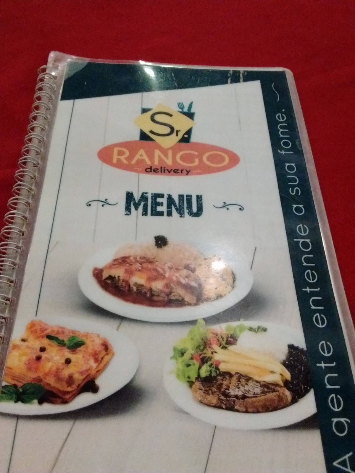 Menu em SR. RANGO restaurante, Batatais