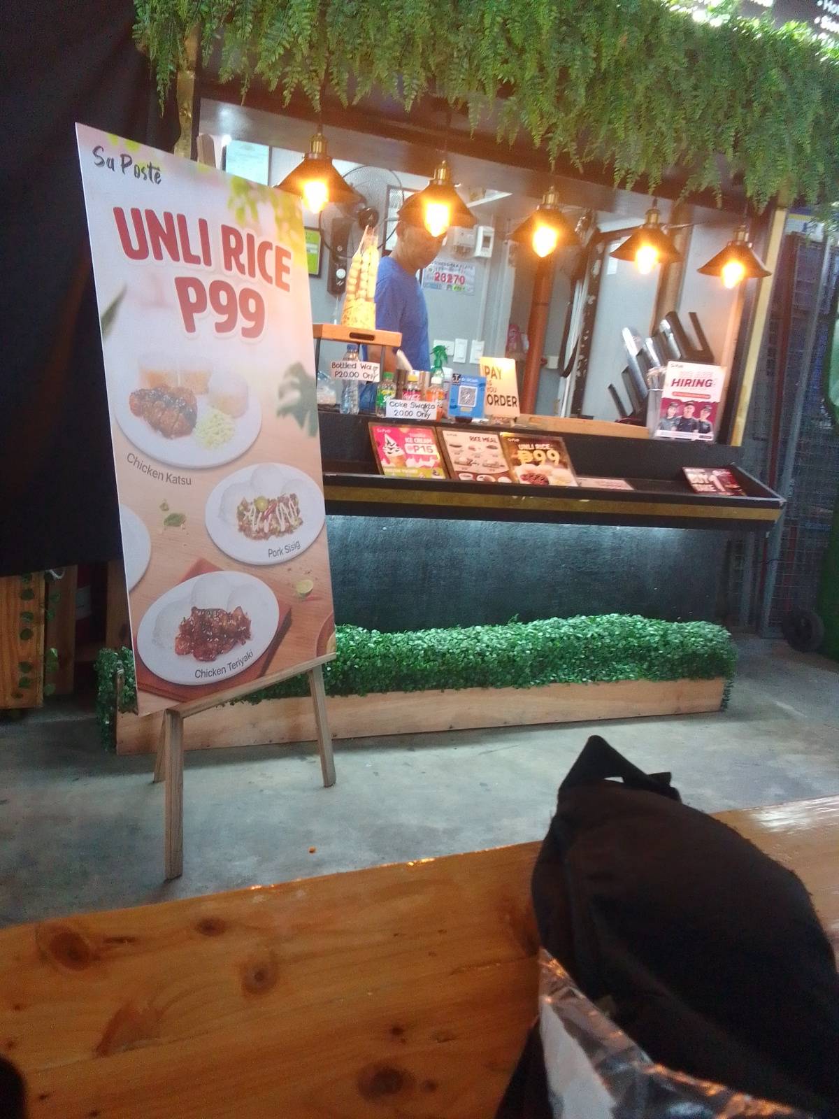 Menu at Sa Poste - Del Carmen Jaro cafe, Iloilo City