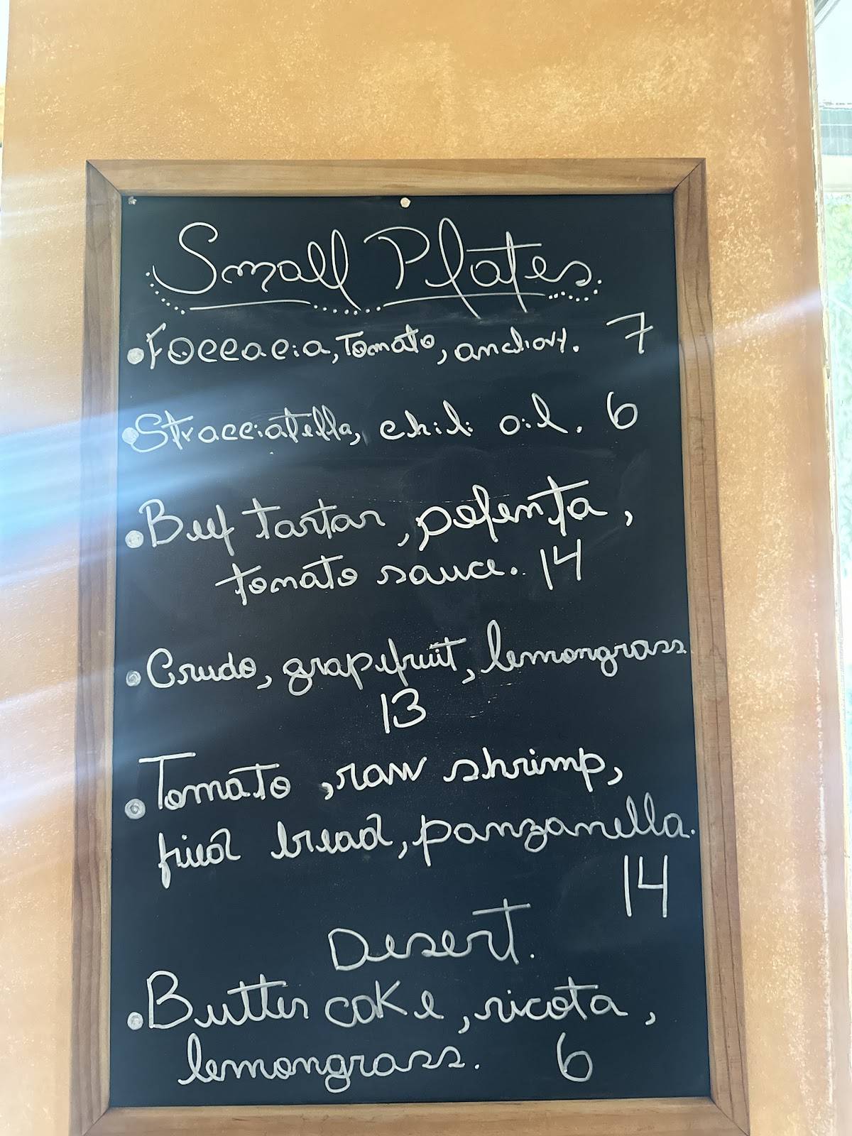 Menu em Sala Rosa restaurante, Lisboa