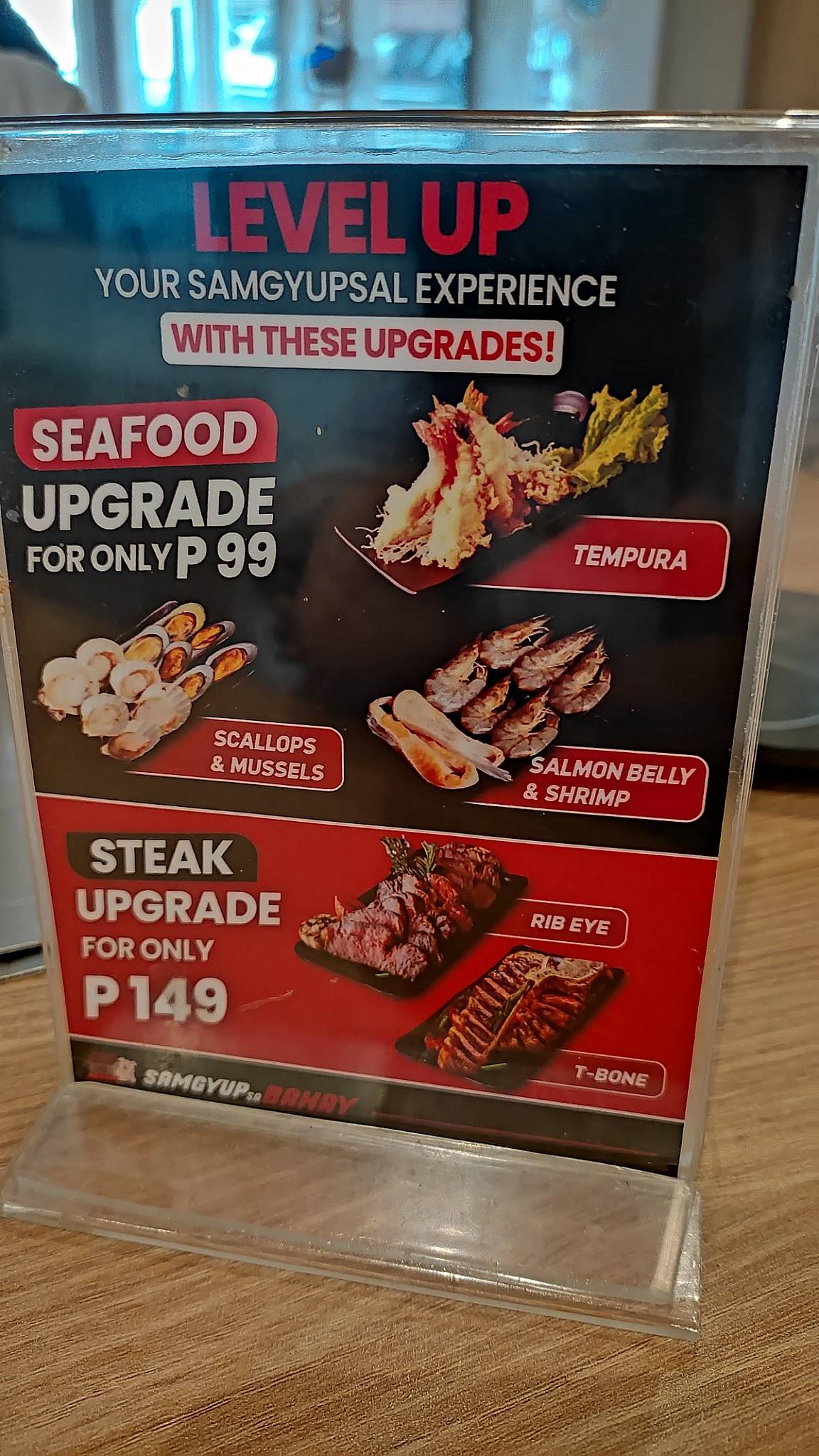 Menu at Samgyup sa Bahay - Waltermart Antipolo restaurant, Antipolo