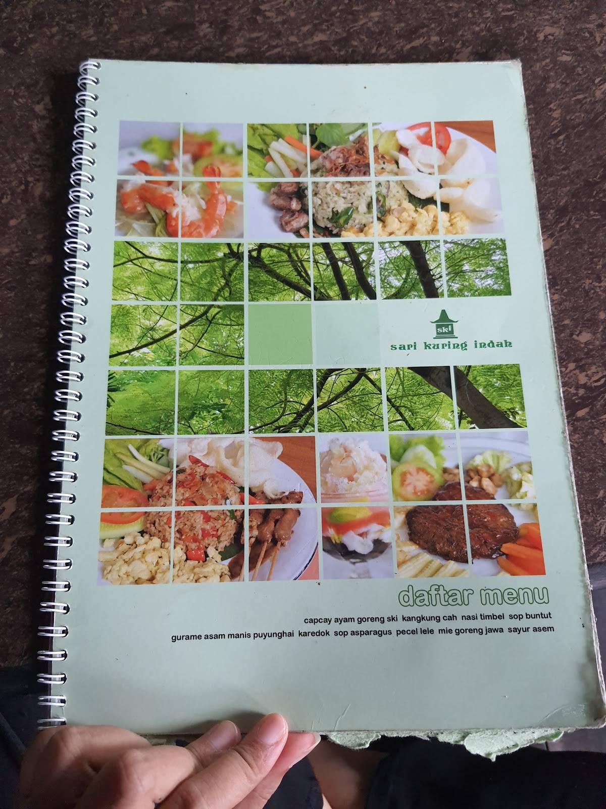 Menu at Sari Kuring Indah restaurant, Cilegon, Jl. Jend A Yani 35 RT 006/03