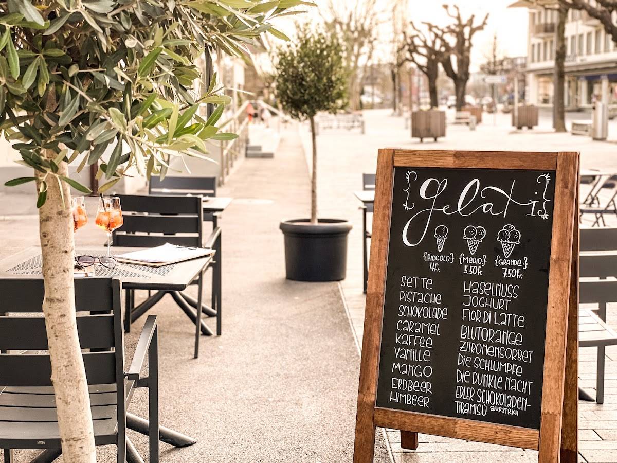 Speisekarte von Sette Gelateria/Café/Apéro, Lyss