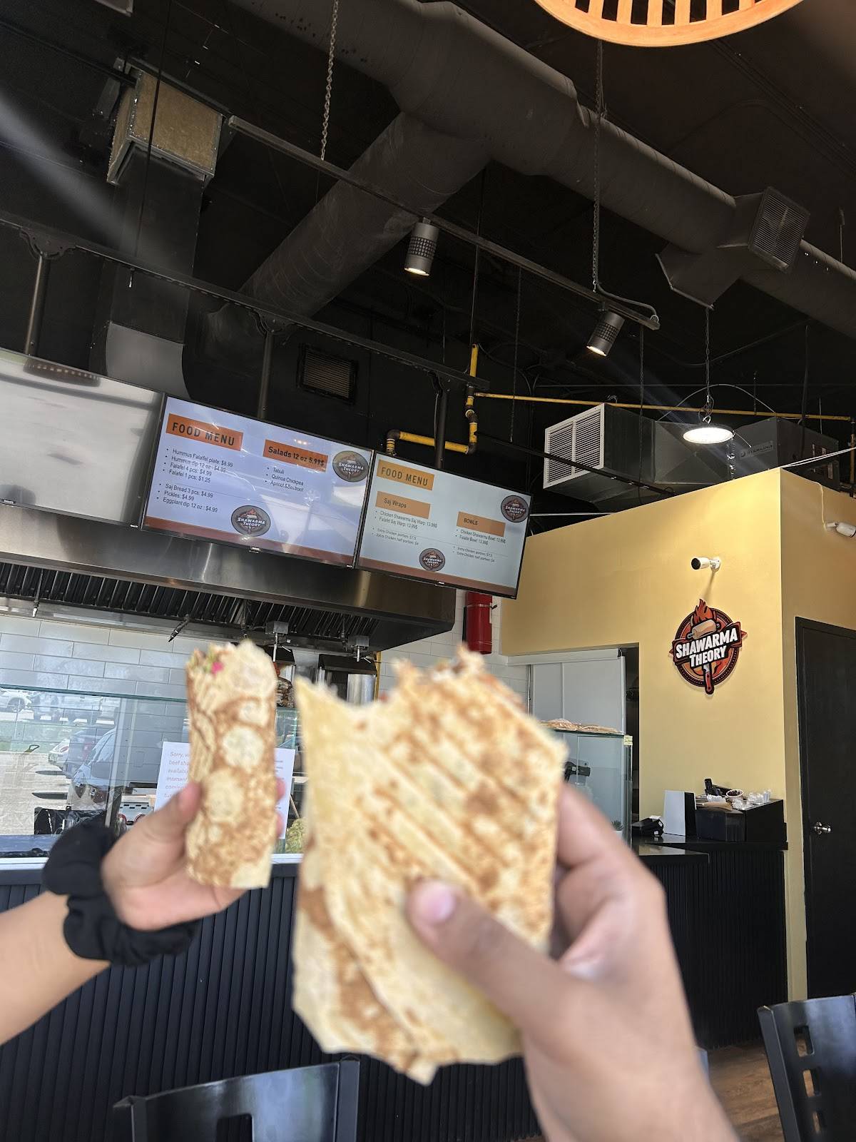 Menu at Shawarma Theory restaurant, Barrie