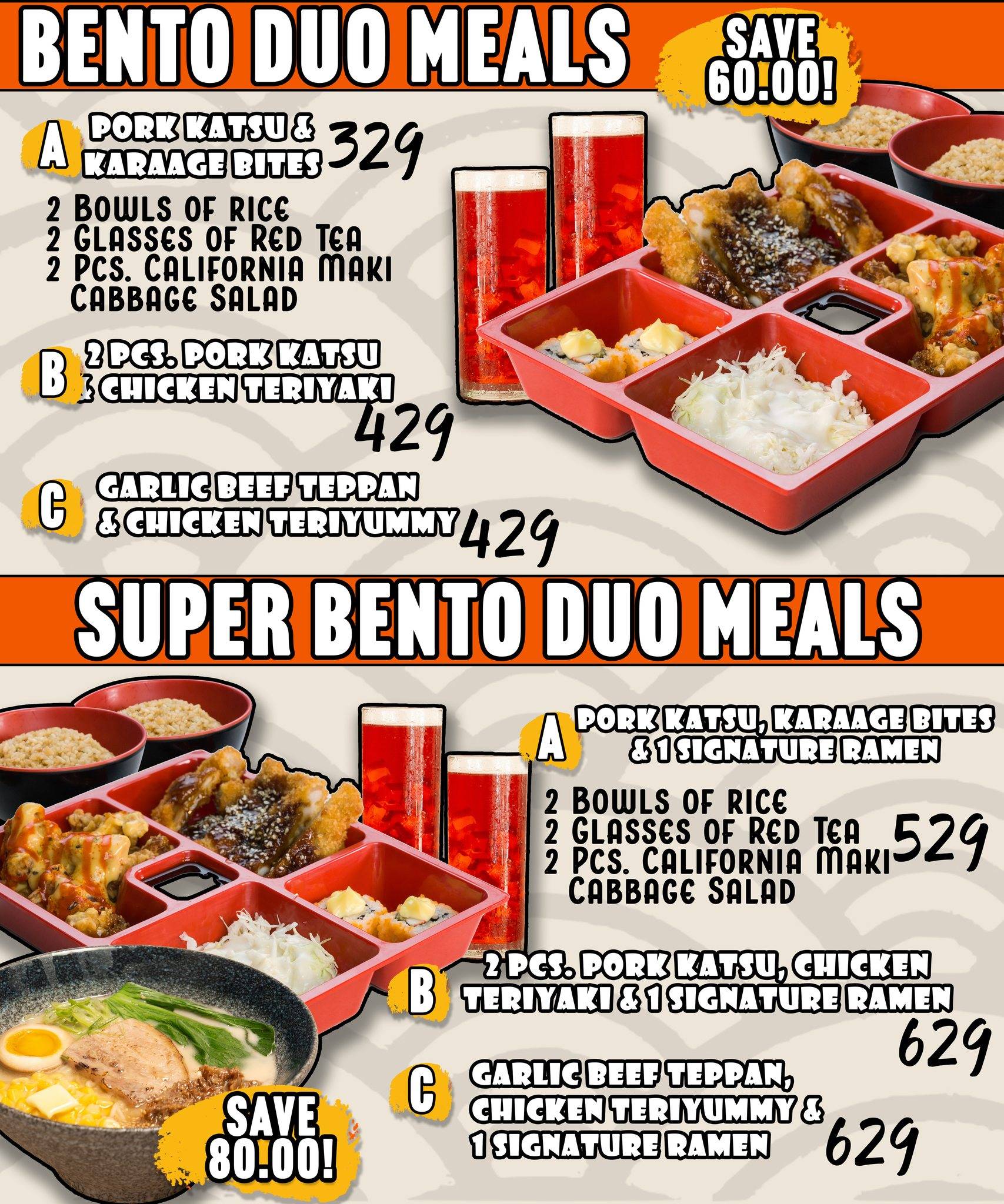 Menu at Sn'p & Roll restaurant, Valenzuela