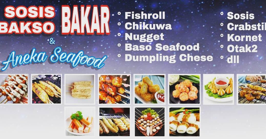 Menu at Sosis dan bakso bakar cafe, South Jakarta