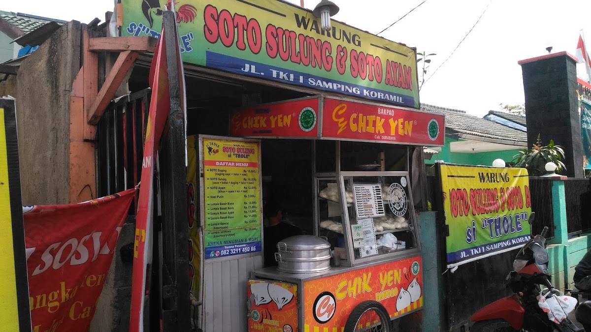 Menu at Soto Sulung SI"THOLE restaurant, Bandung, Jl. Taman Kopo Indah ...