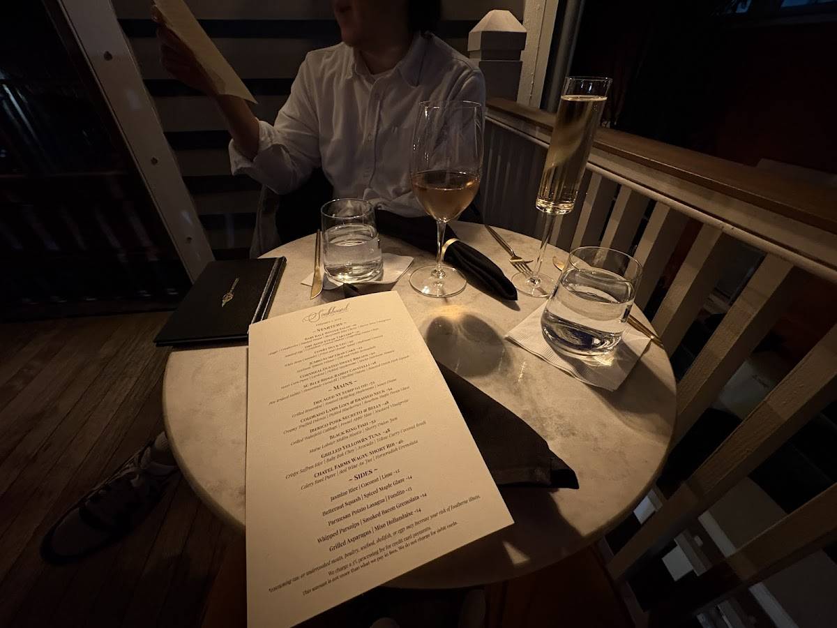 Menu at Southbound pub & bar, Charleston