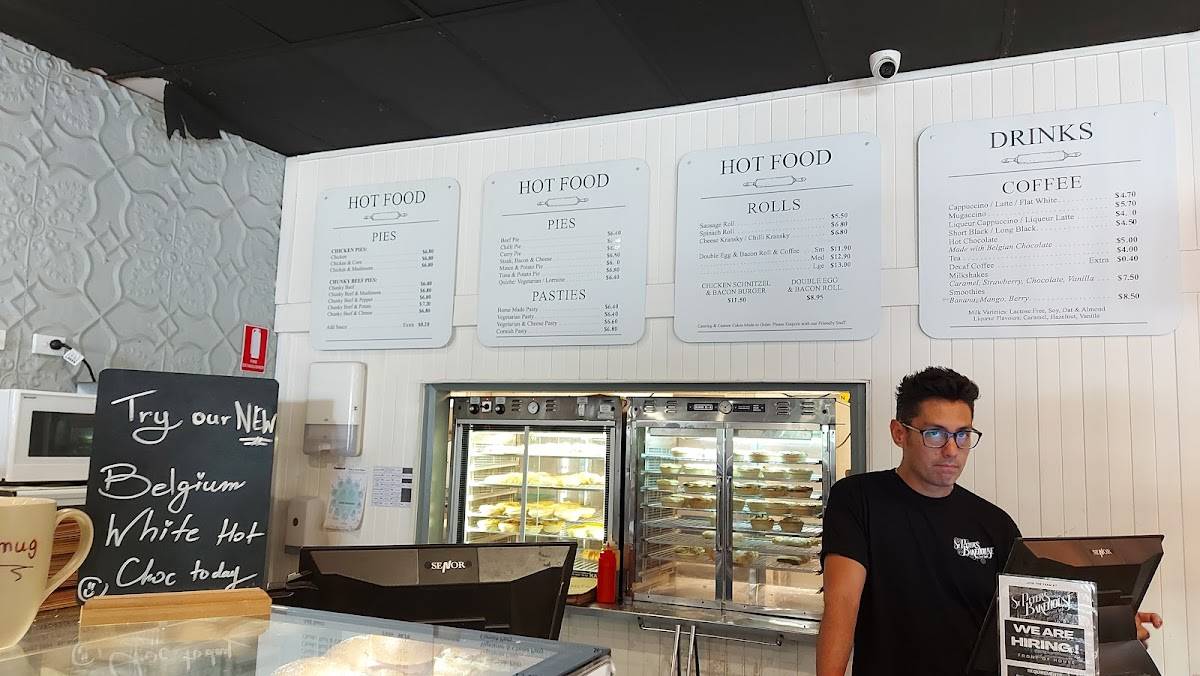 Menu at St Peters Bakehouse & Coffee Shop restaurant, Saint Peters, 66 ...