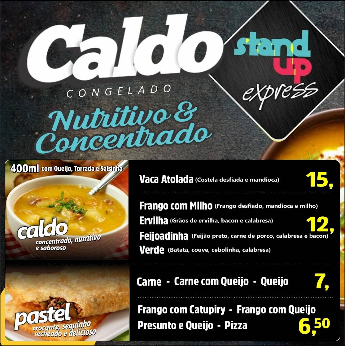 Menu em Stand UP Express pub & Bar, Guarapari