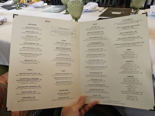 Menu at Stephen's at Balay Puti restaurant, Silay City, QXXF+8RP