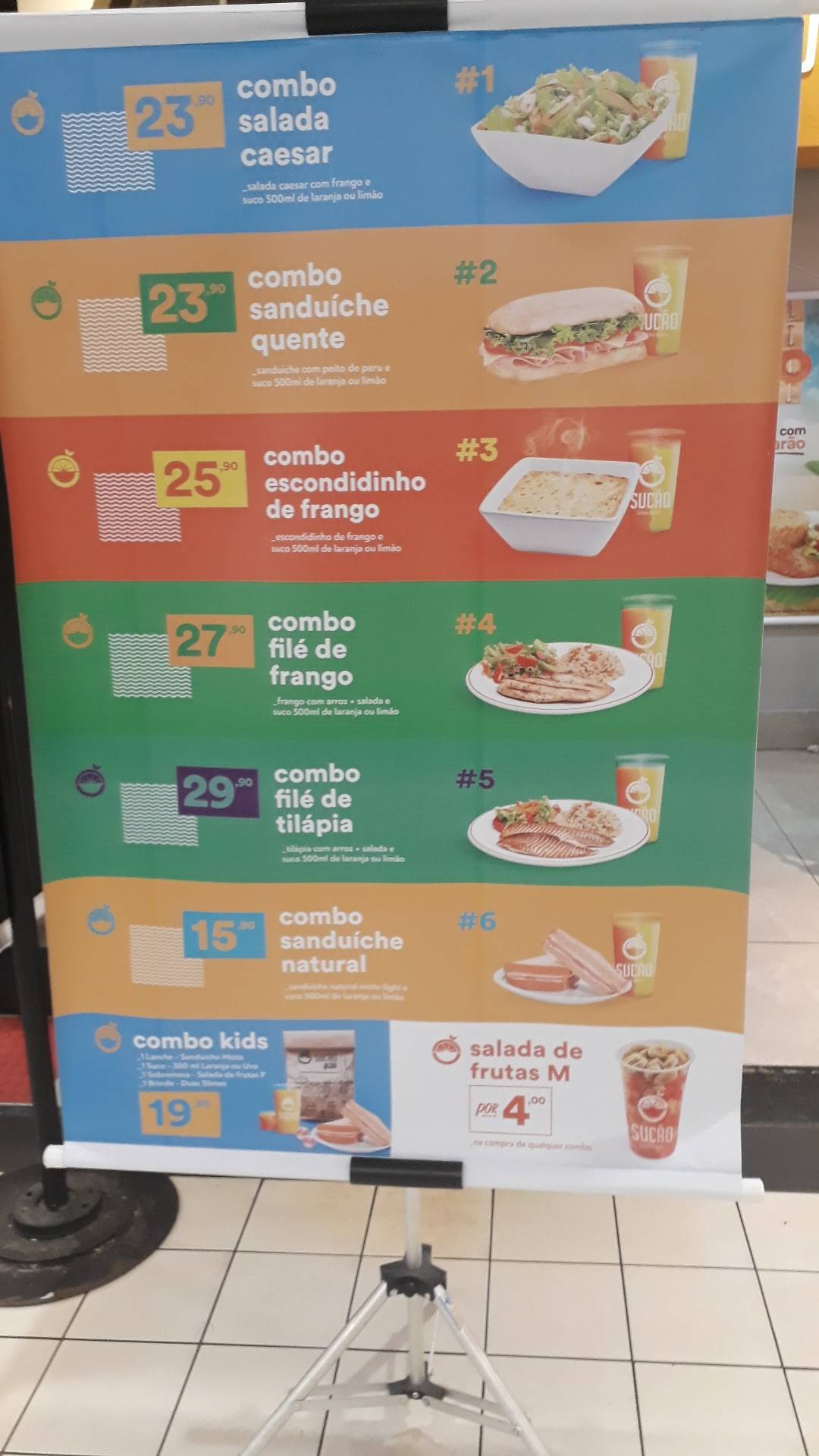 Menu em Sucão - Carrefour restaurante, Campinas, Rod. Dom Pedro I