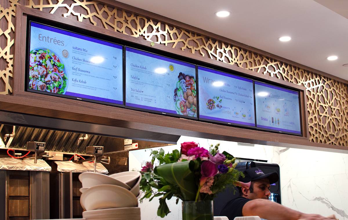 Menu at Sultan's Mediterranean Grill - Exchange Tower restaurant, Toronto